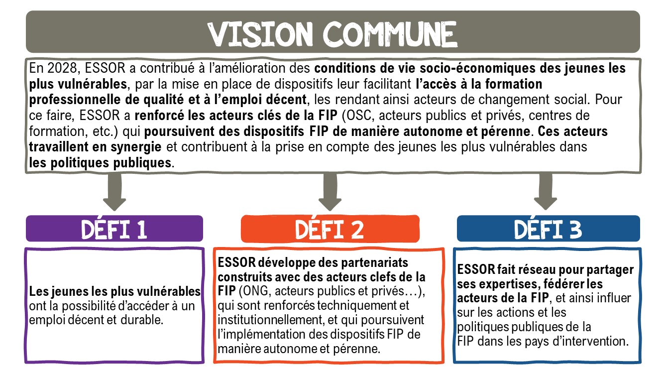 La stratégie du secteur FIP d'ici 2028 - Essor ONG